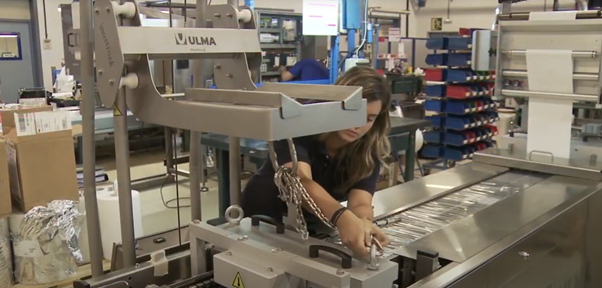 Electromanual Mini Load Stacker ULMA Inoxtruck 720p - Lingwood Food ...